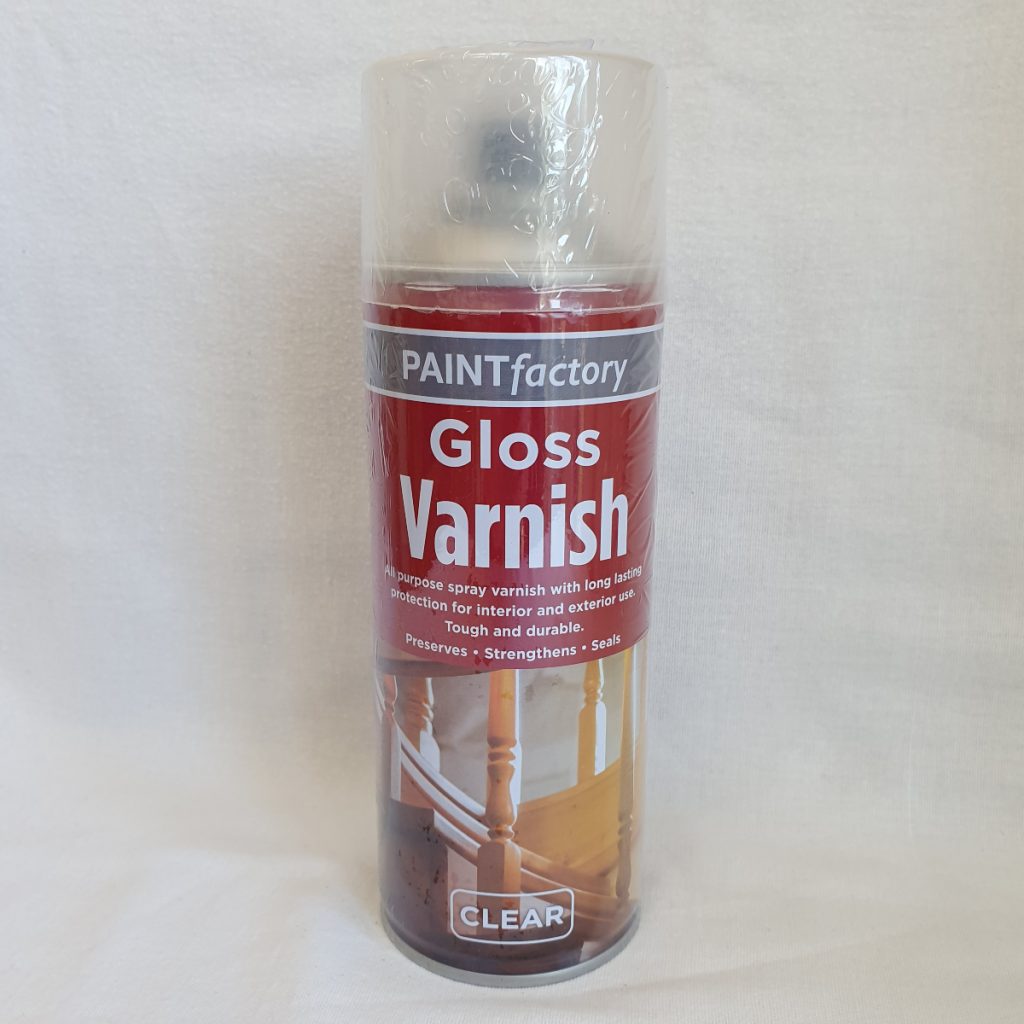 Spray Varnish Clear Gloss – Edging Tapes & DIY