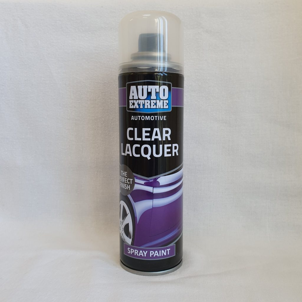 Clear Lacquer Spray Paint 250ml – Edging Tapes & DIY