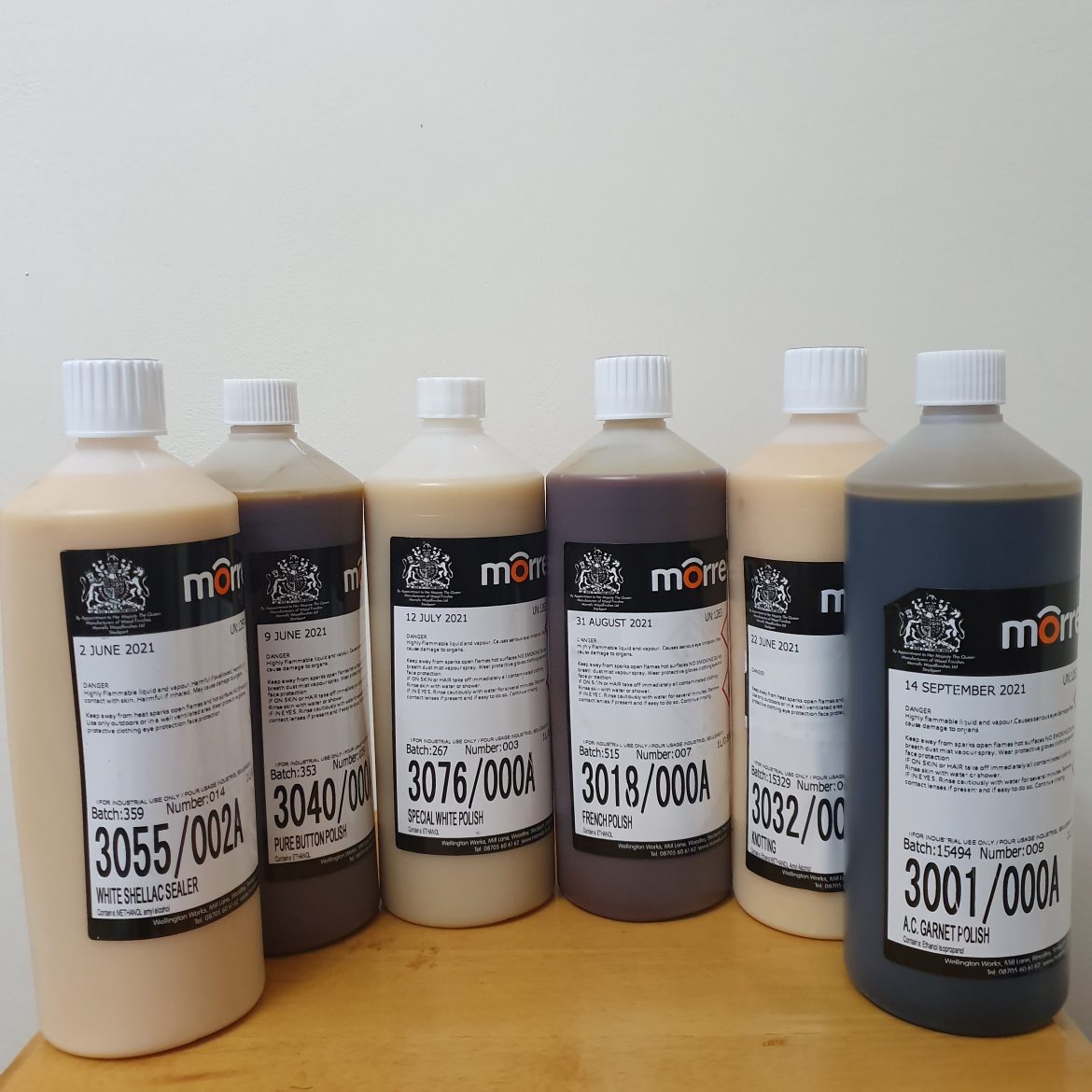 Morrells White Shellac Sealer – Edging Tapes & DIY