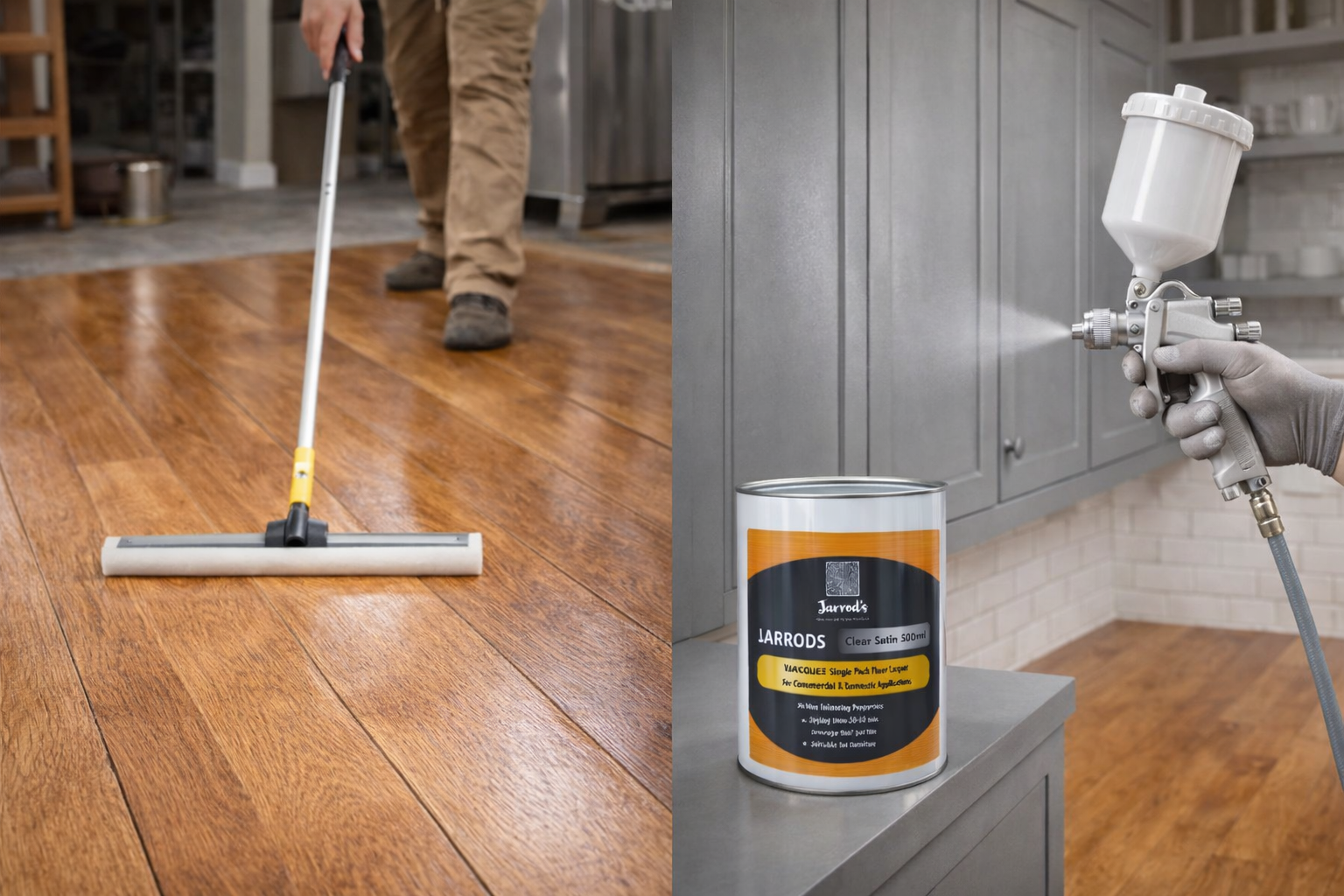 Jarrod’s Clear Satin Lacquer – Edging Tapes & DIY