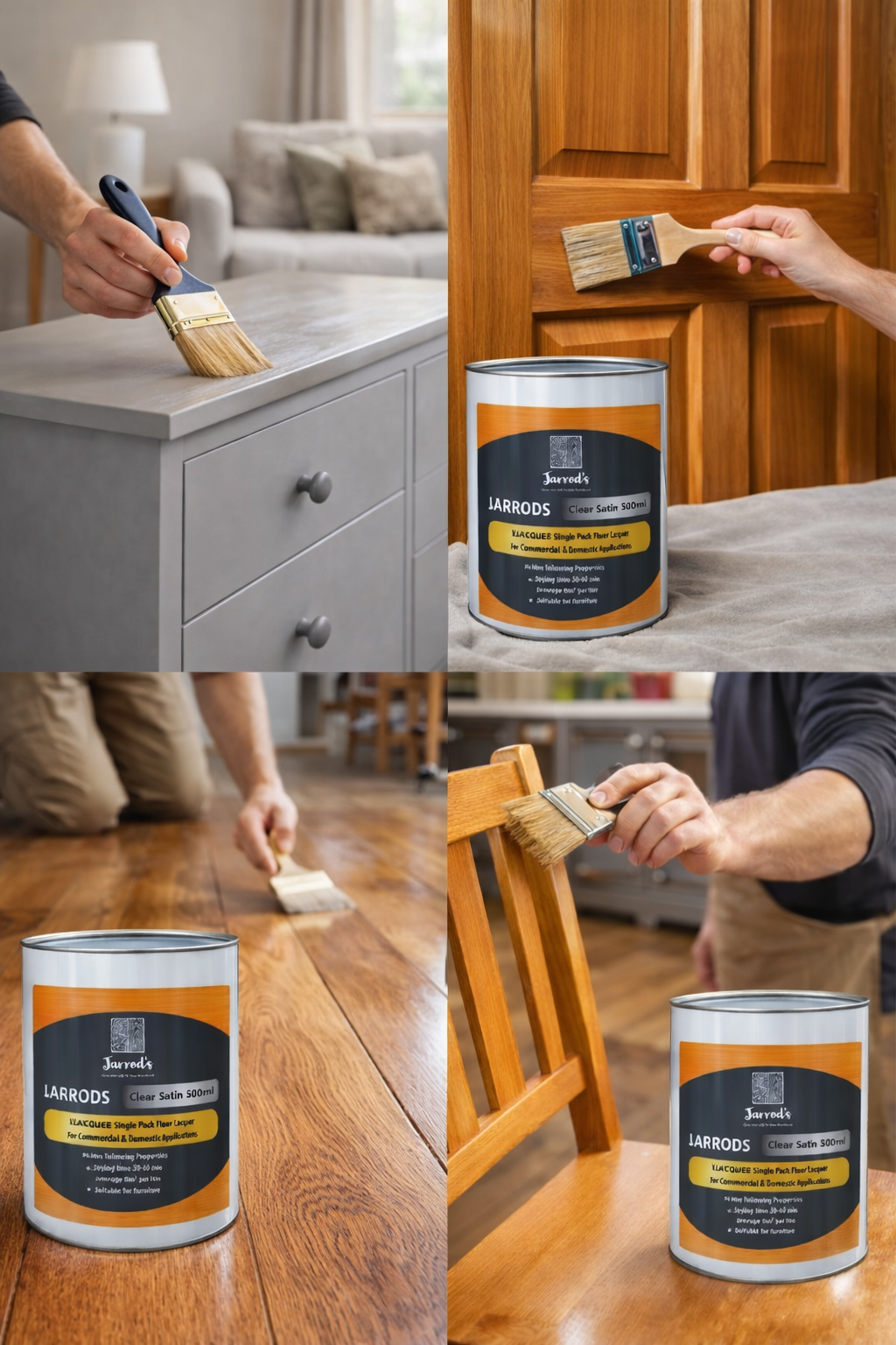 Jarrod’s Clear Satin Lacquer – Edging Tapes & DIY